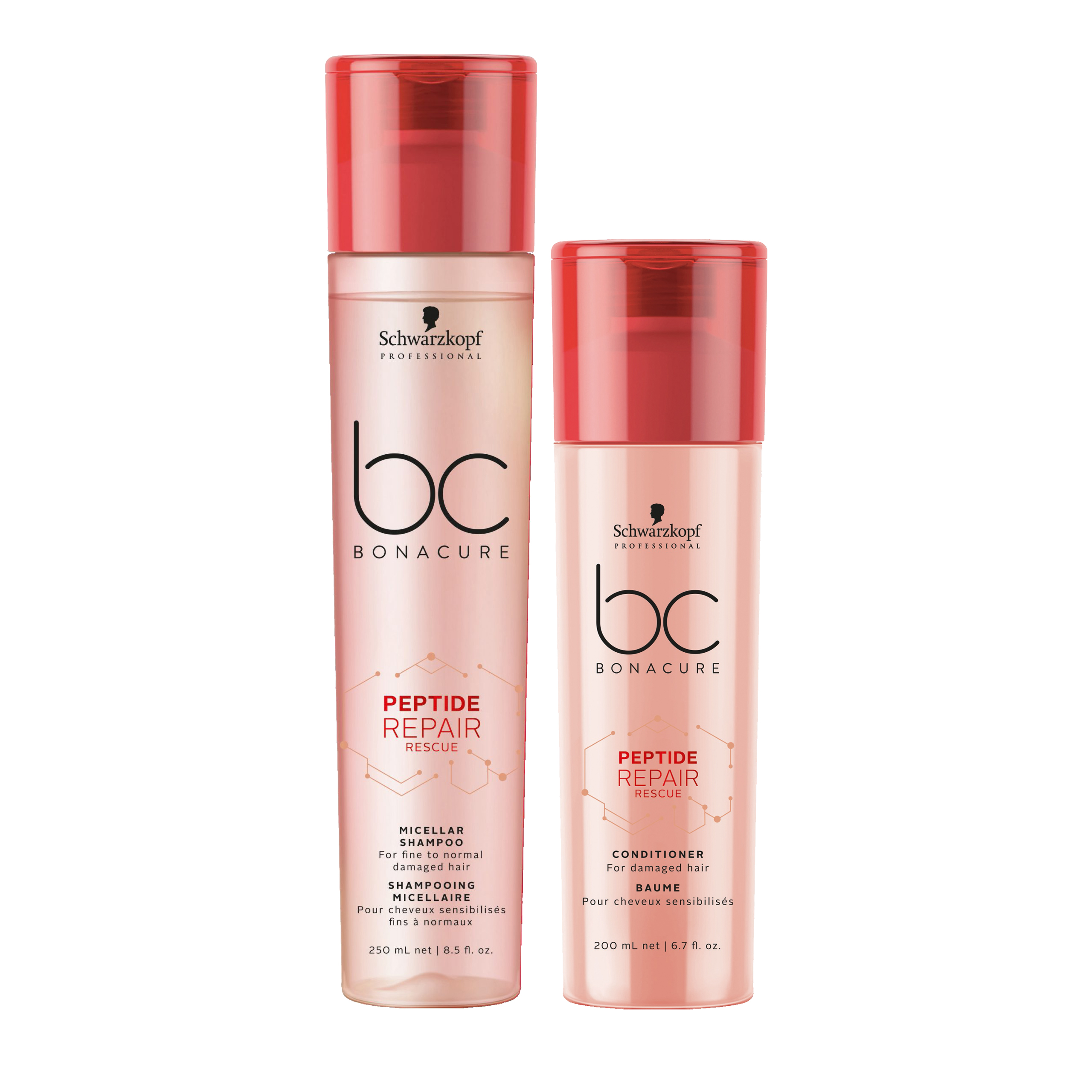 Schwarzkopf Professional BC Bonacure Peptide Repair Rescue Duo | Ladies ...