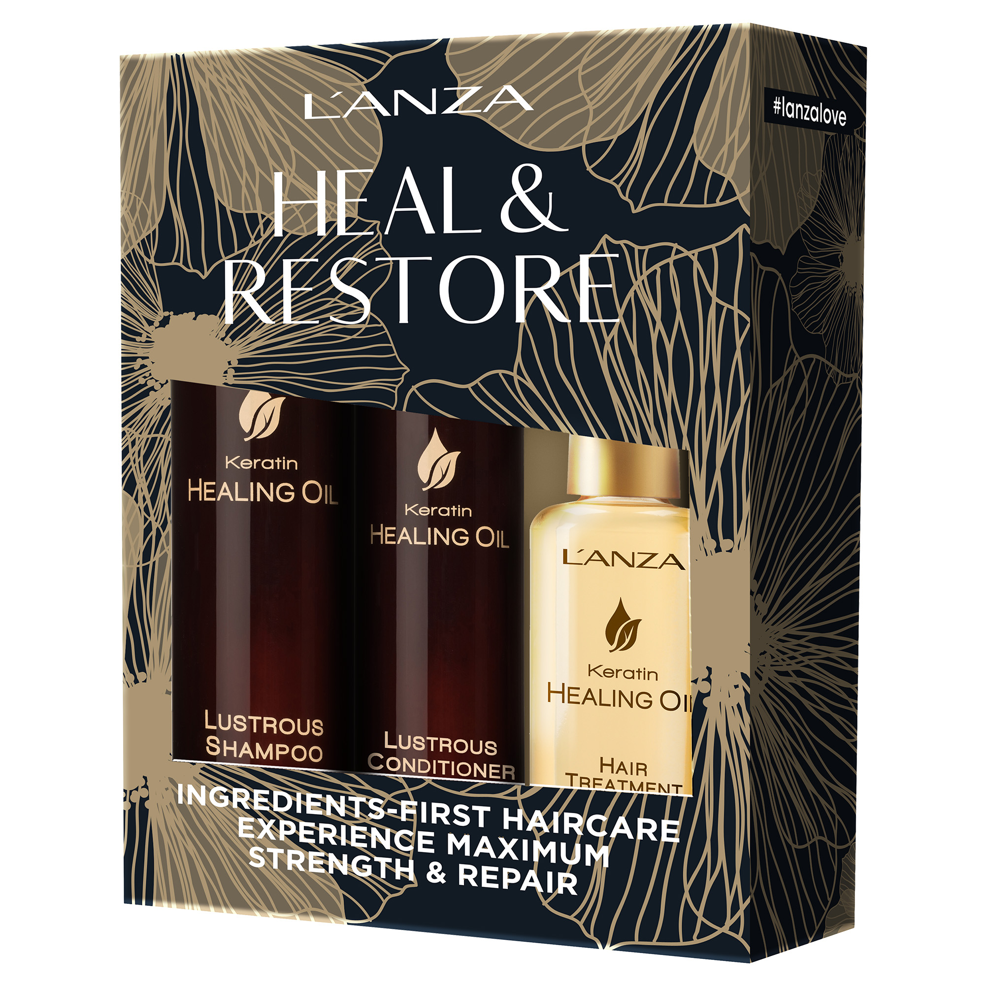 Lanza Keratin Healing Oil Holiday Box | Ladies & Gentlemen